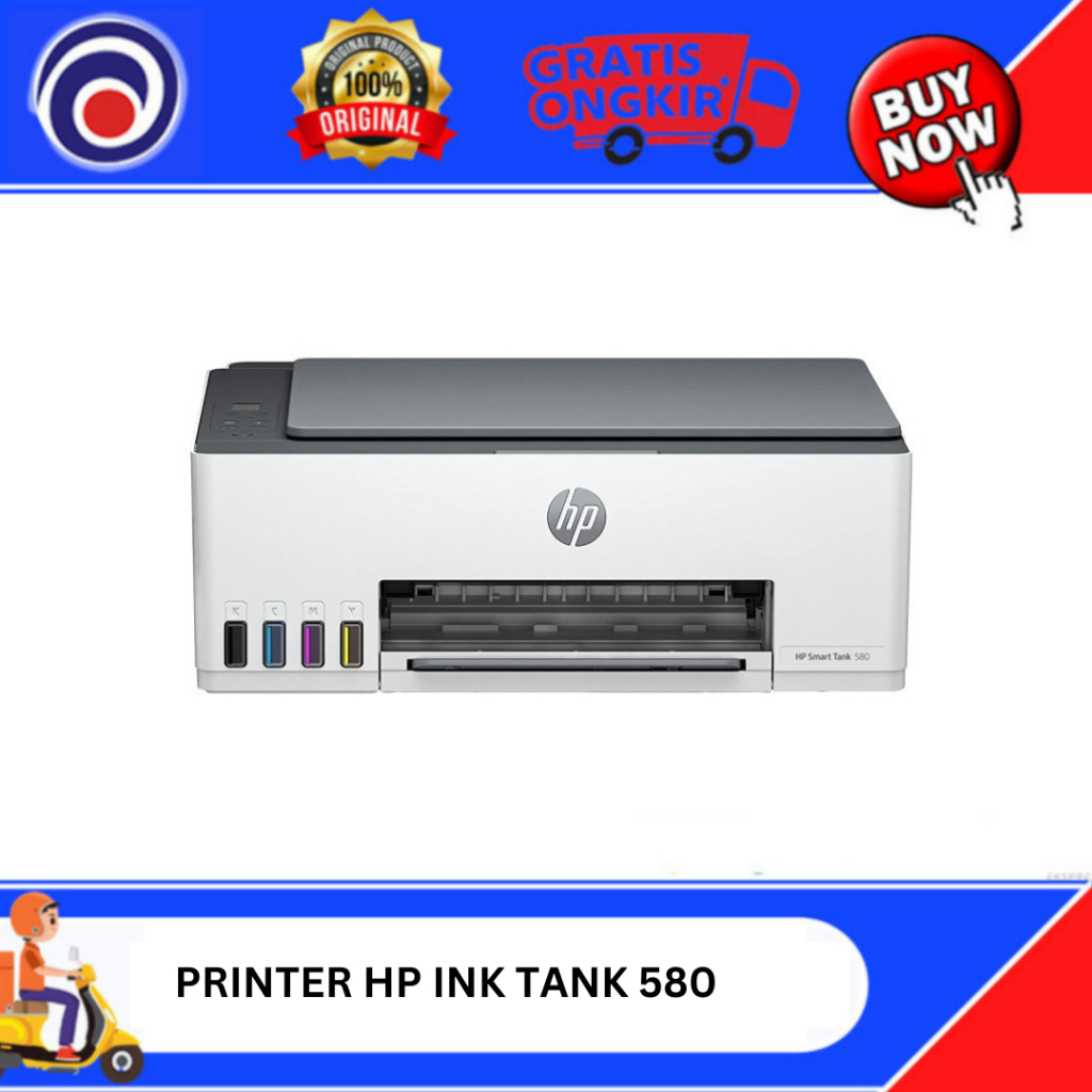 Jual PRINTER HP INK TANK 580 | Shopee Indonesia