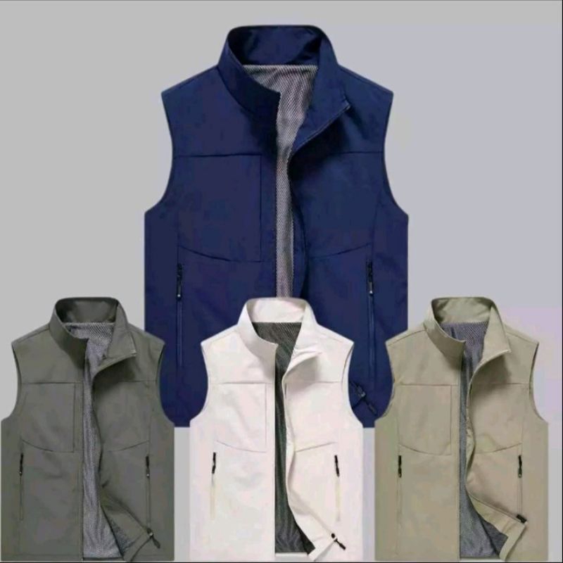 Jual Jaket vest Rompi Tactikal Rompi Hiking Rompi Wartawan Rompi ...