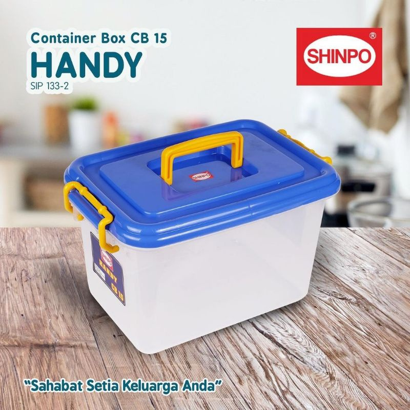 Jual BN - Container Handy Box 133-2 CB 15 Plastik Dengan Handle ...