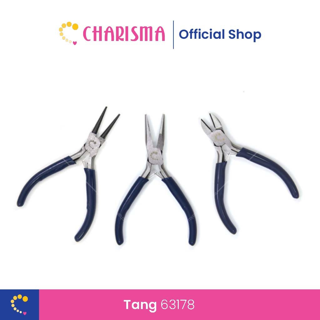 Jual Charisma Tang Crafting 125mm Set 3 Pcs // Beads Kit Include Pliers ...
