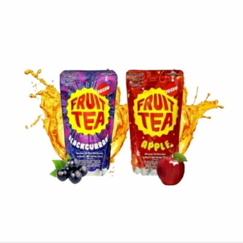 Jual Minuman FRUIT TEA Pouch 200ml All Variant | Shopee Indonesia