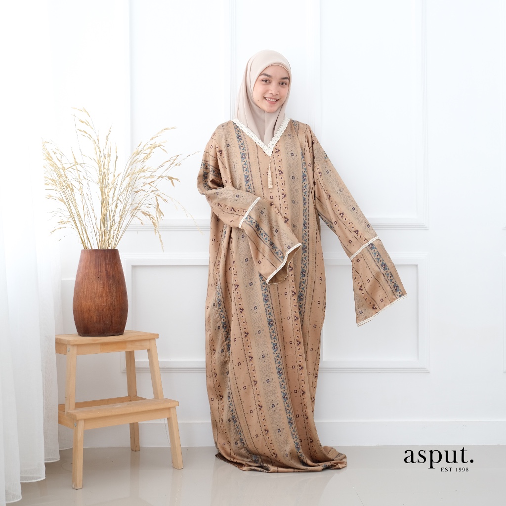 Jual ASPUT - Browni Mukena Abaya Turki | Shopee Indonesia