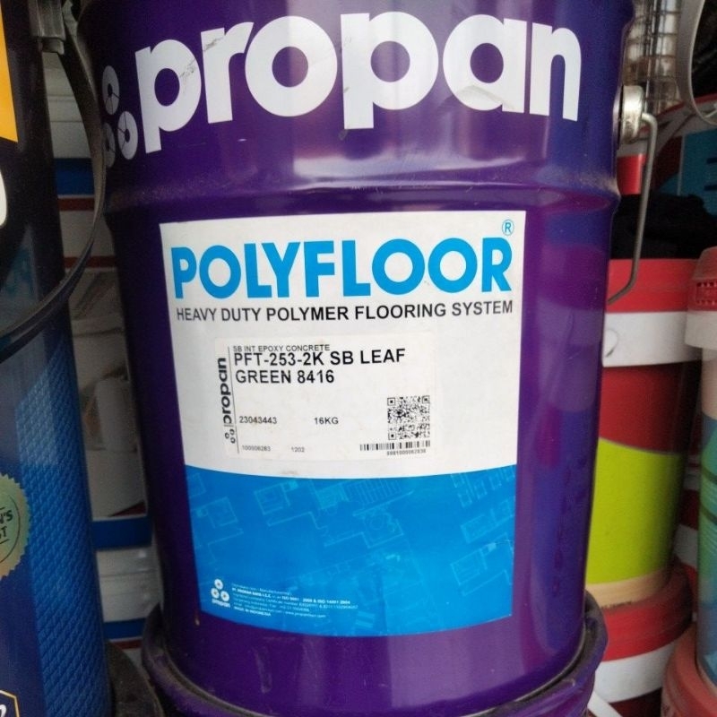 Jual Cat Lantai Polyfloor/propan Cat Lantai LIGHT GREY PAIL | Shopee ...