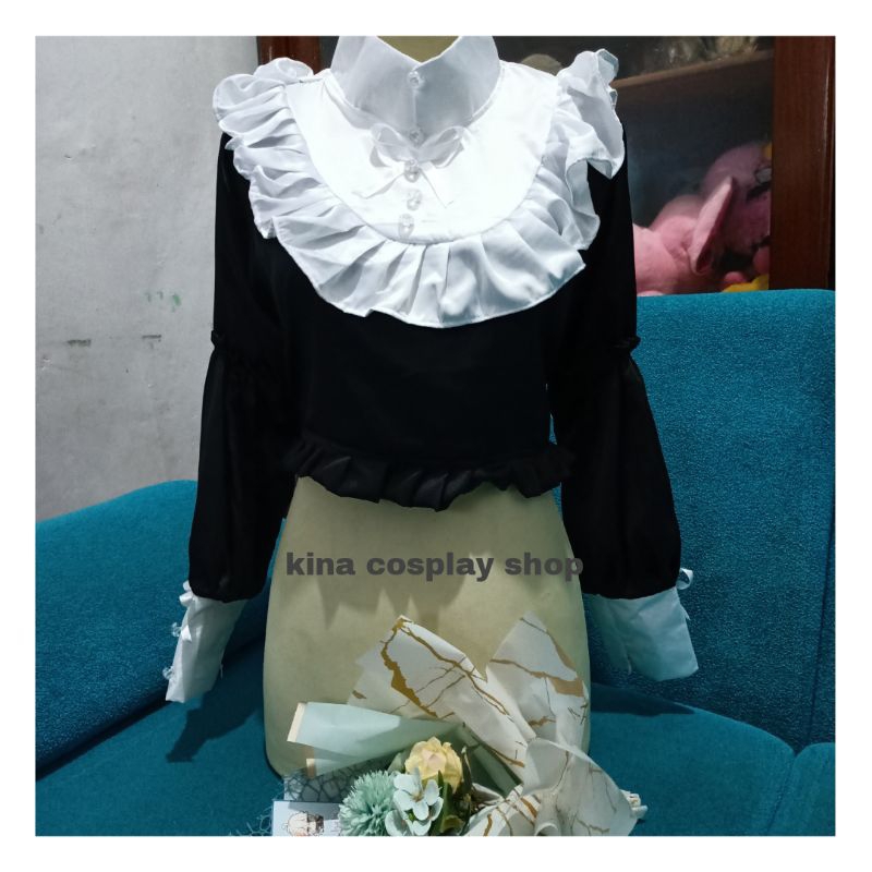 Jual Rizukyun Dress Up Darling Kitagawa Costum Cosplay, upper crop only ...