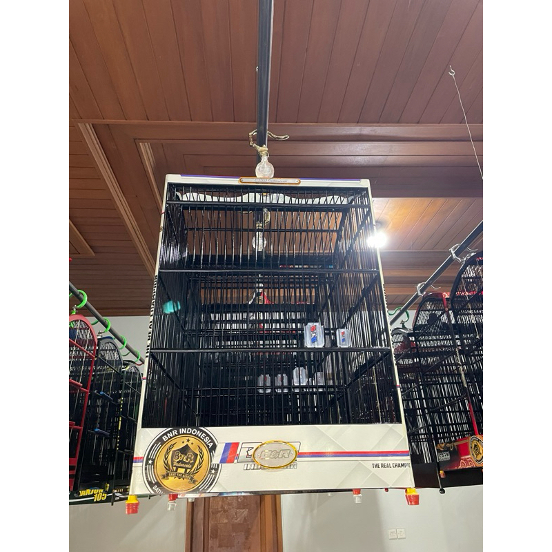 Jual Sangkar Kandang Burung Kotak No 2 BNR Decal Indonesia Original ...