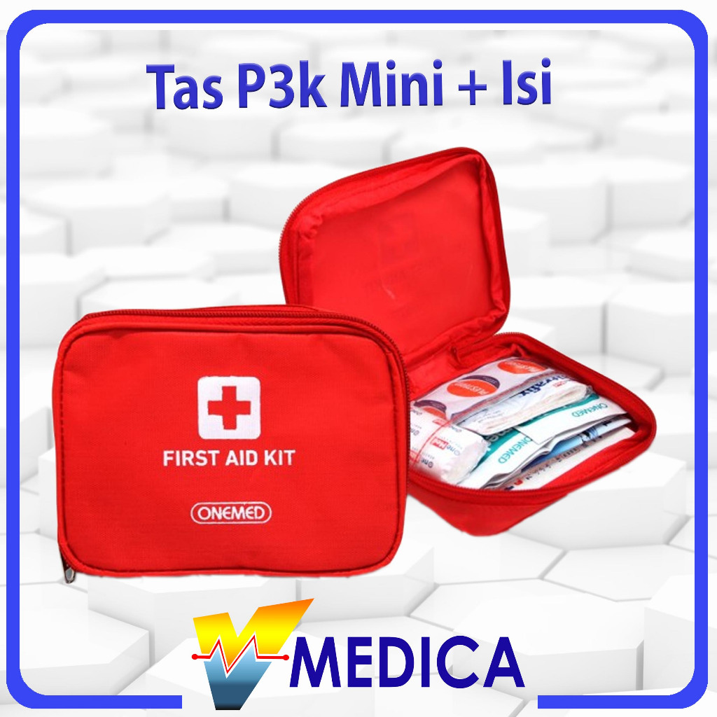Jual Onemed Tas P3K Mini + Isi / First Aid Onemed | Shopee Indonesia