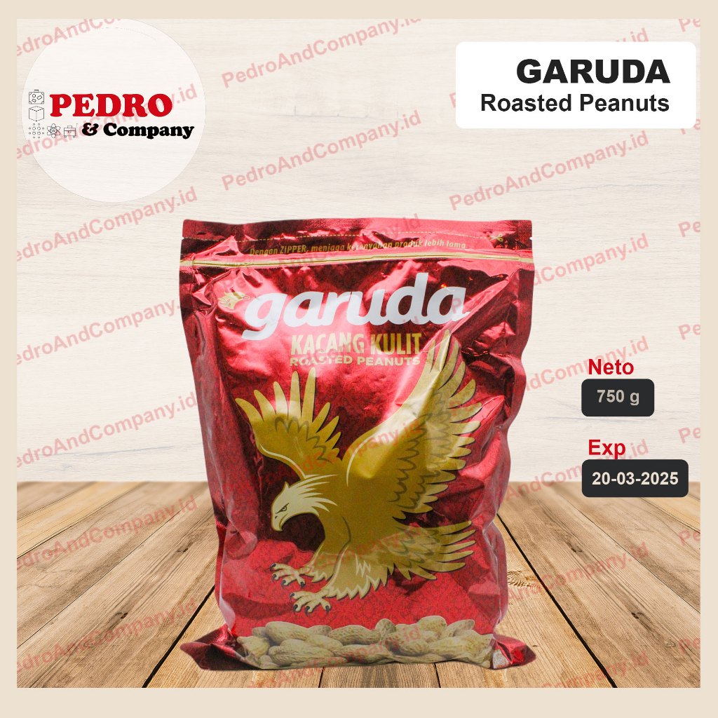 Jual Garuda kacang kulit roasted peanut 720 gr - kacang kulit | Shopee ...