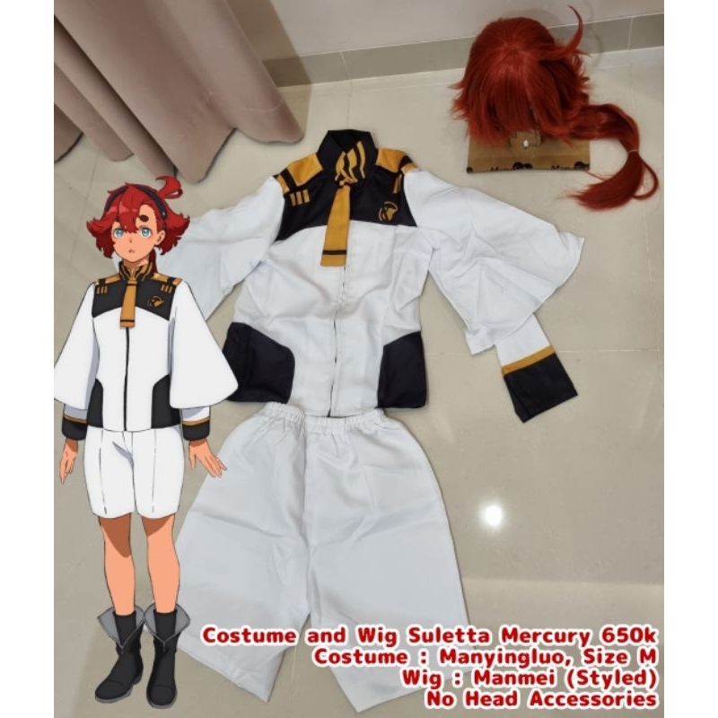 Jual [New] Fullset Cosplay Mobile Suit Gundam : Witch from Mercury ...