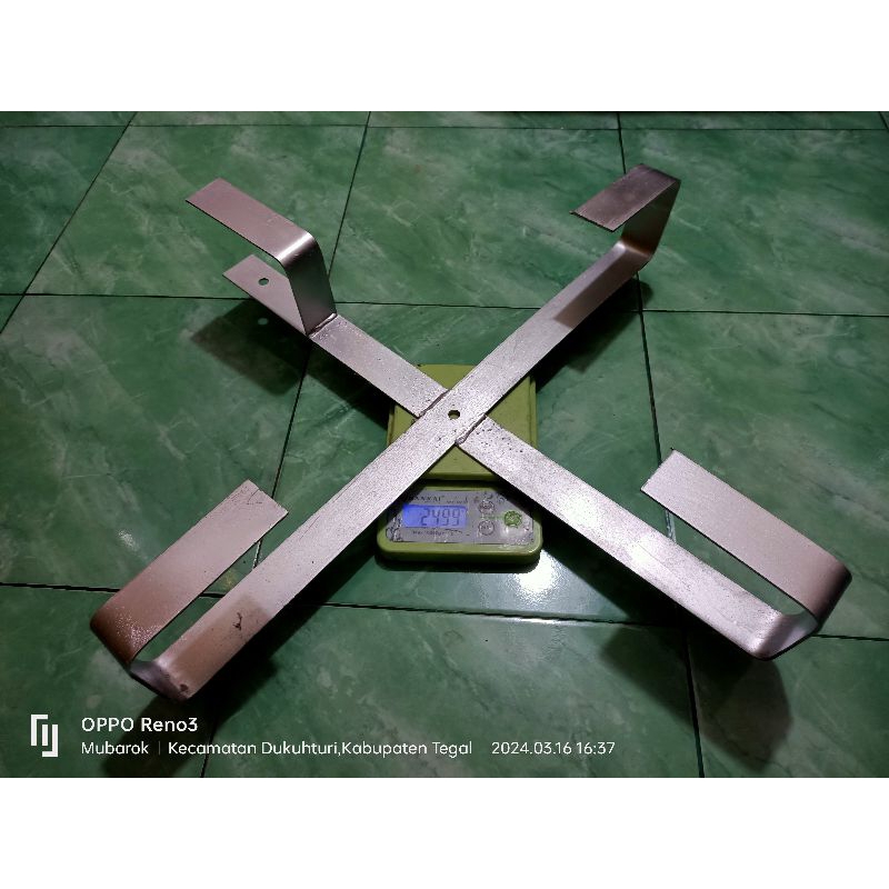 Jual Fixing slack 70x70 LINK NET DLL lebar plat 5cm tebal 5mm & 3mm ...