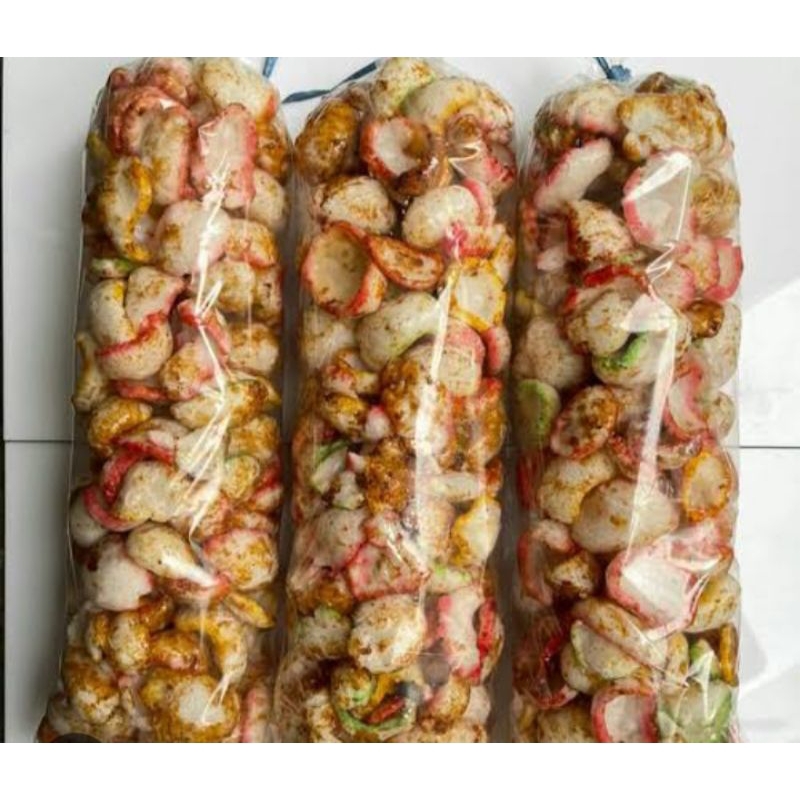 Jual Kerupuk Upil Pedas Manis (dpt 2 bks) | Shopee Indonesia