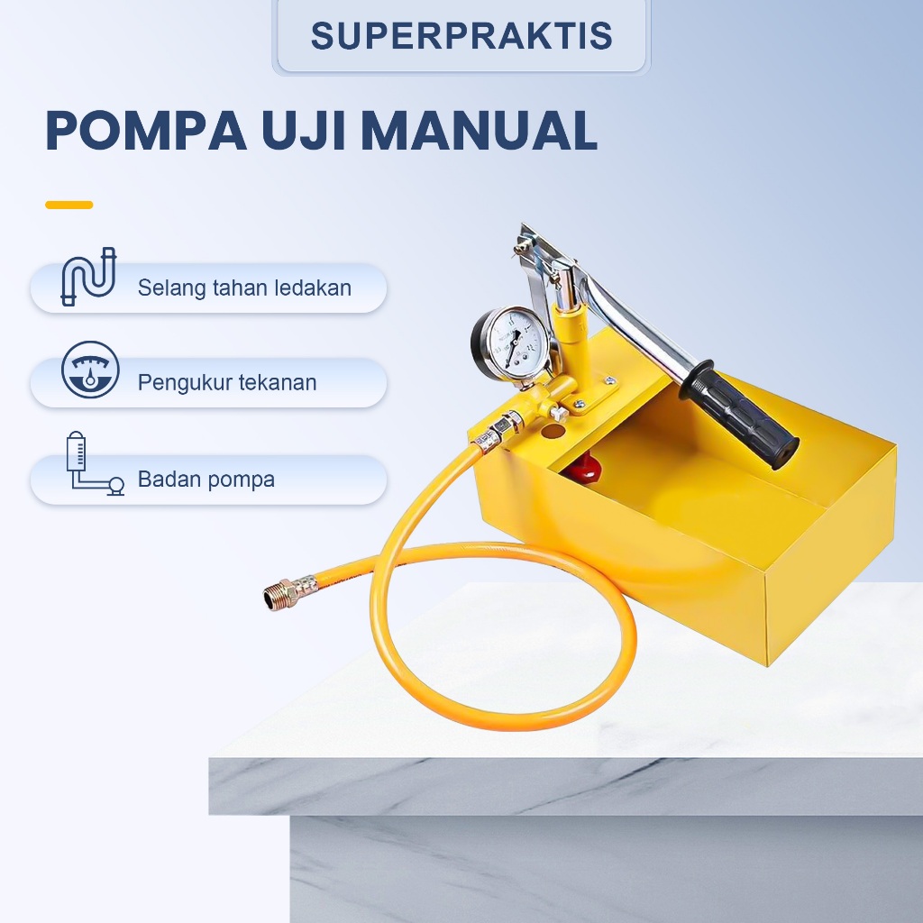 Jual Test Pump Manual - Alat Tes Kebocoran Pipa Air - Alat Manual Pompa ...