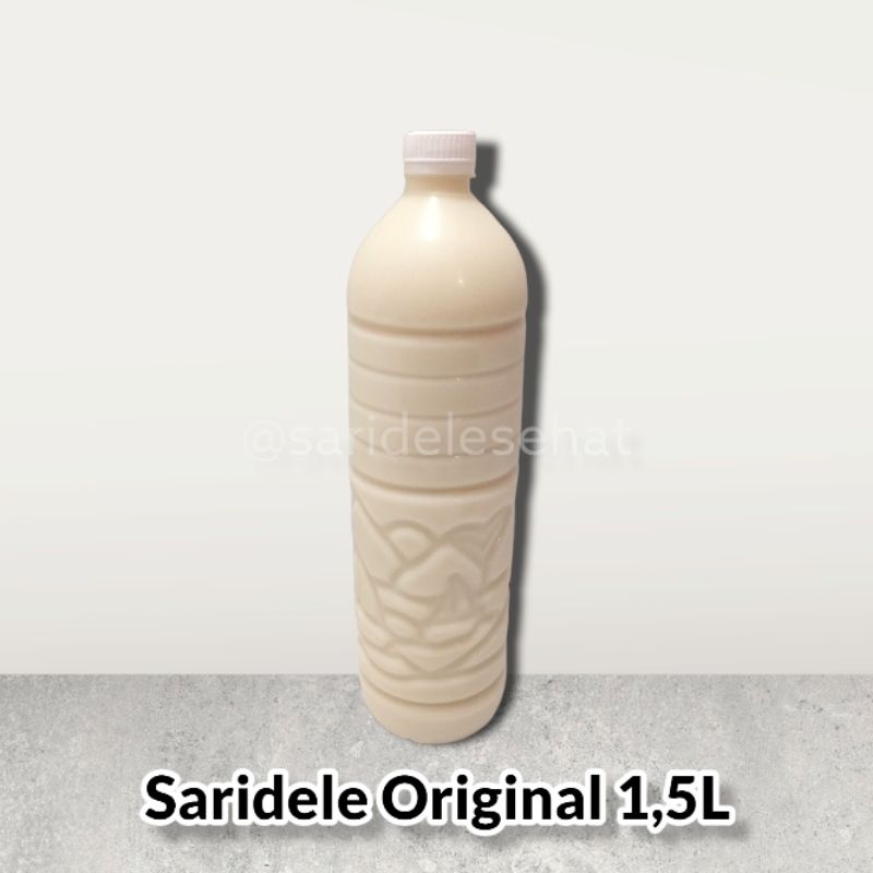 Jual Susu Kedelai / Soya / SoyMilk / Saridele Original 1,5 L | Shopee ...