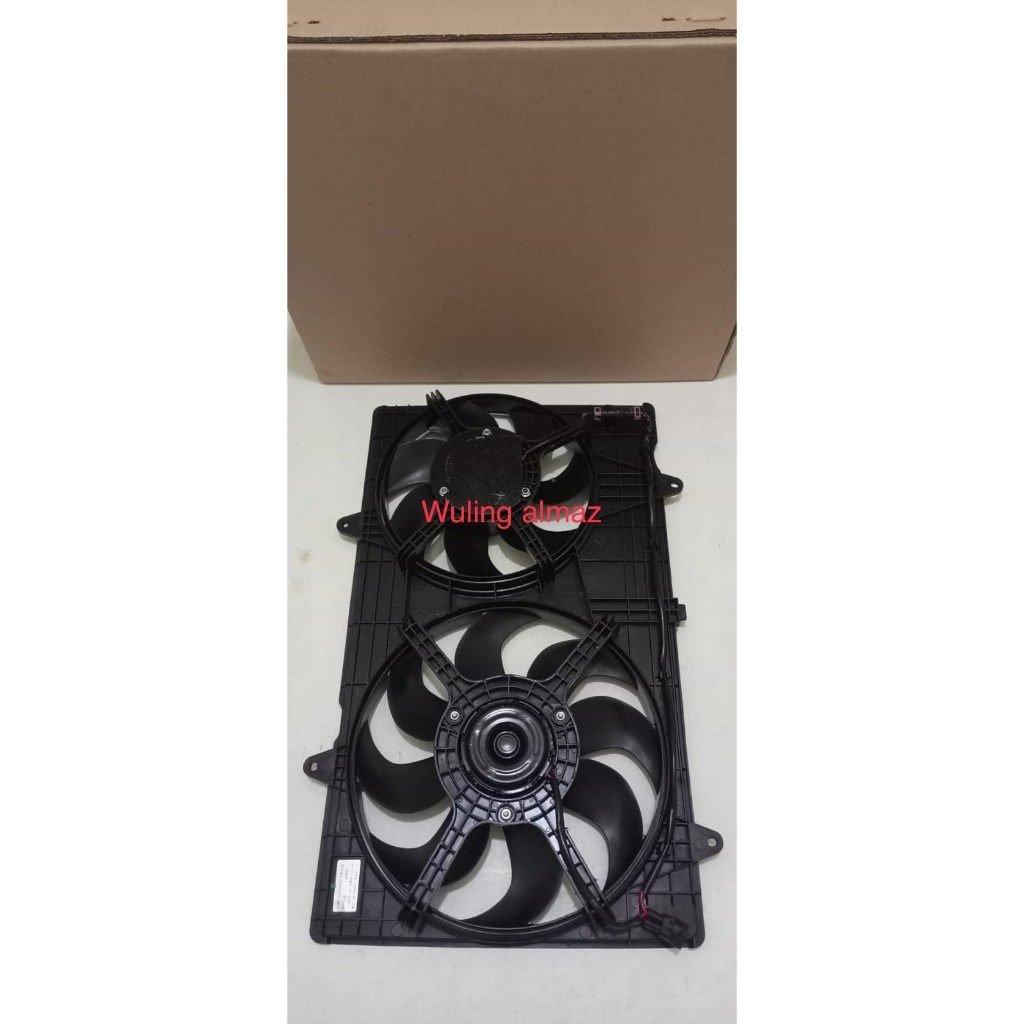 Jual Motor fan extra fan kipas radiator komplit shouroud fan wuling ...