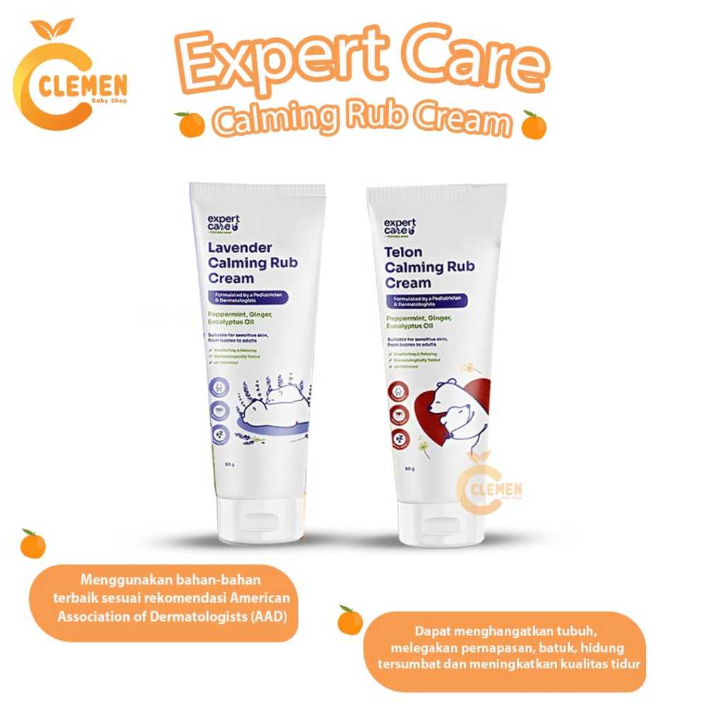 Jual Expert Care Calming Rub Cream | Aroma Telon & Lavender | Kuatkan ...