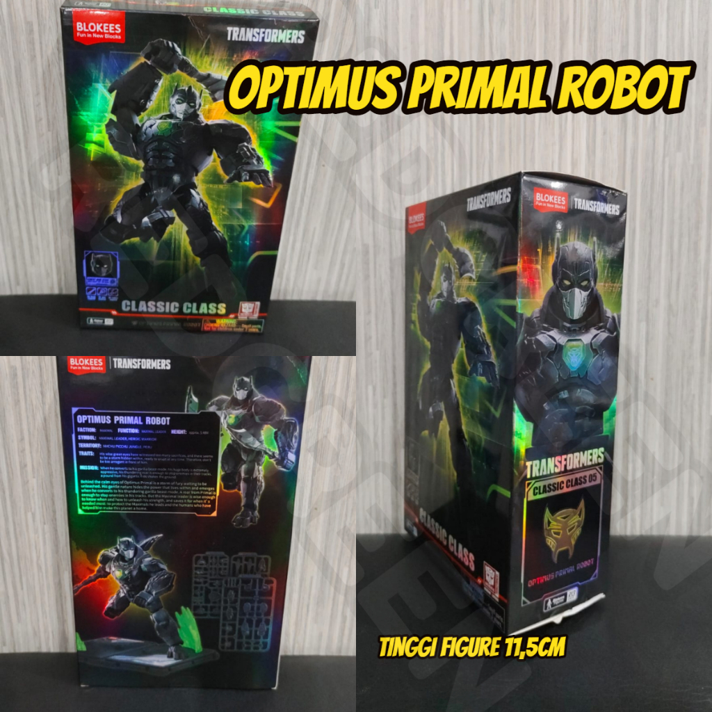 Jual blokees transformers classic transformer class bumblebee optimus ...