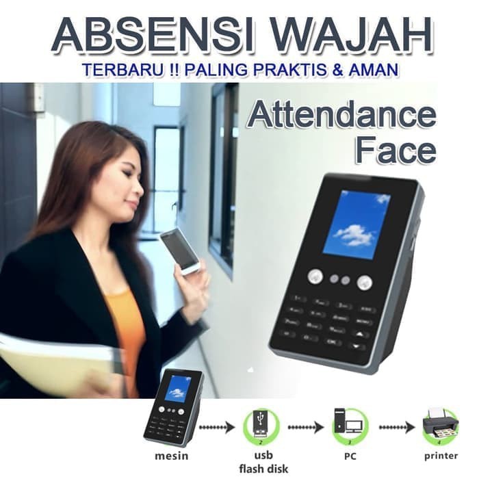 Jual Mesin Absensi Face Recognition Attendance EP-F7 EPPOS | Shopee ...