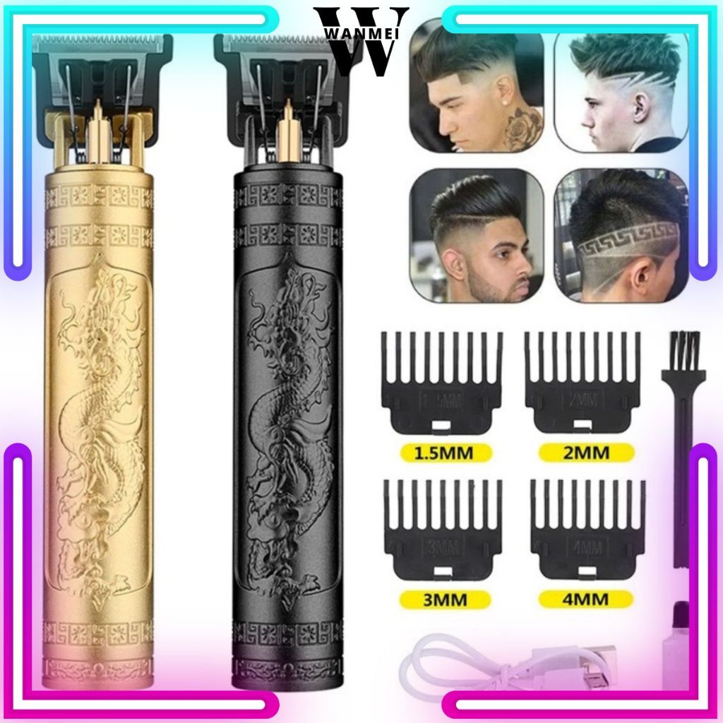Jual Alat Mesin Cukur Rambut Elektrik Vintage T9 Dragon Pemangkas Kumis Jenggot Hair Clipper ...