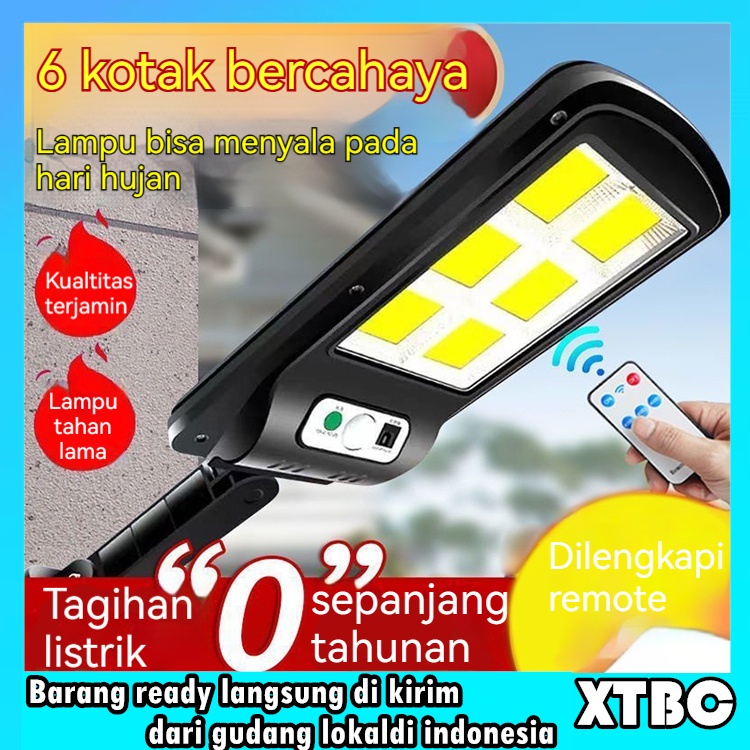 Jual XTBC Lampu Solar Tenaga Surya 6 kotak Lampu Jalan Dan Depan Rumah 48 LED Lampu 6 Kotak ...