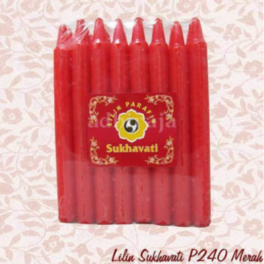 Jual Lilin sembahyang sukhavati merah | Shopee Indonesia