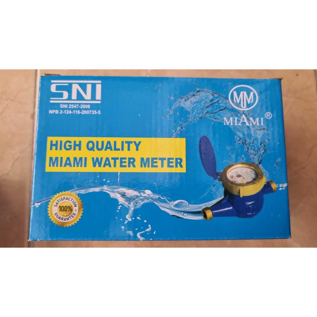 Jual Meteran Air Besi 1/2" / Meteran Air 1/2 Inch Besi / Meteran Air ...