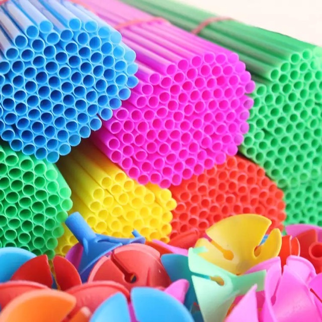 Jual Stick balon Warna / stick and cup balon foil / stik balon foil ...