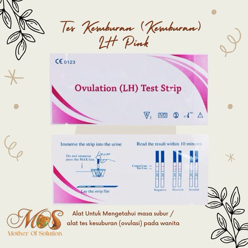 Jual Tes Kesuburan LH Pink | test kesuburan (ovulasi) masa subur ...