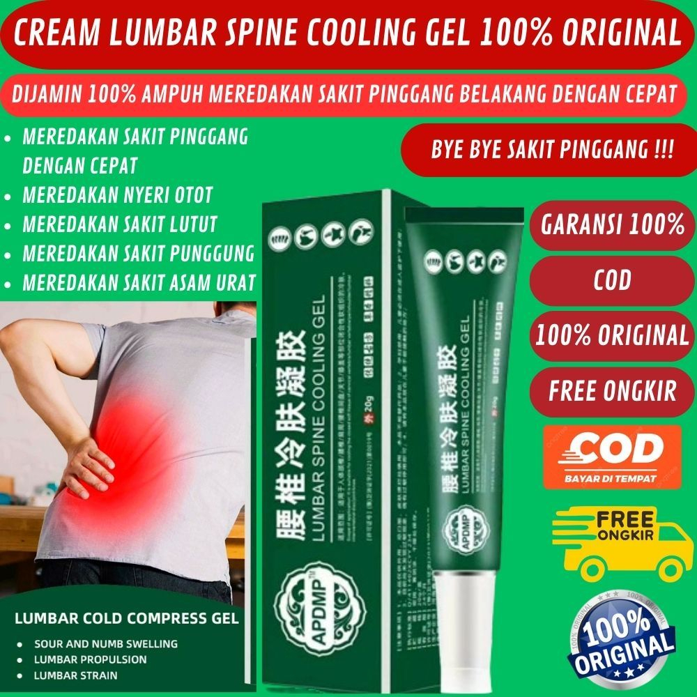 Jual Obat Cream Sakit Pinggang dan Nyeri Otot Punggung | Salep Lumbar ...