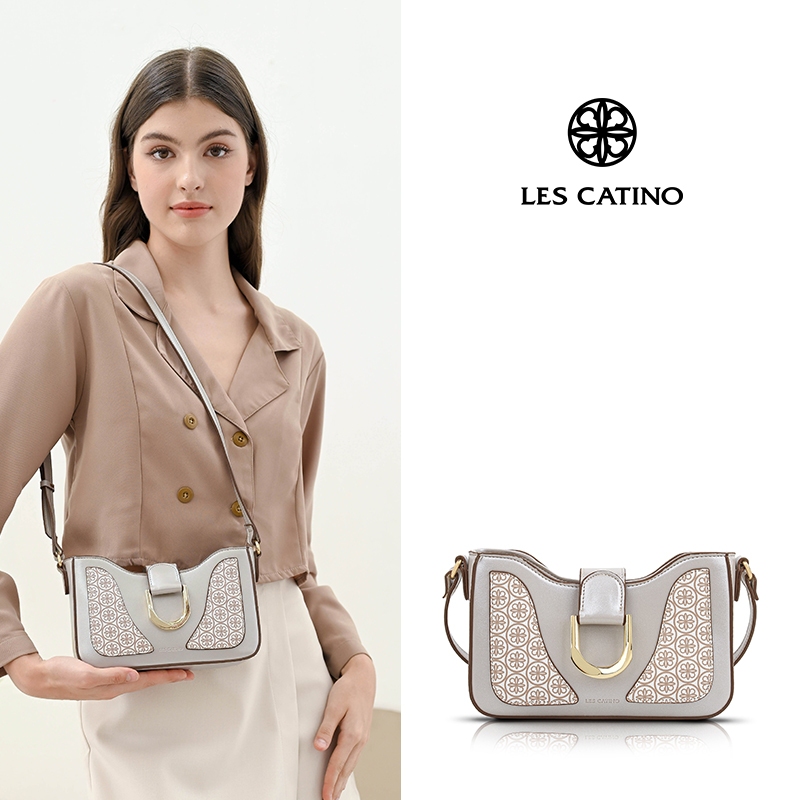 Jual Tas Selempang Les Catino Nolita Crossbody Monogram | Shopee Indonesia