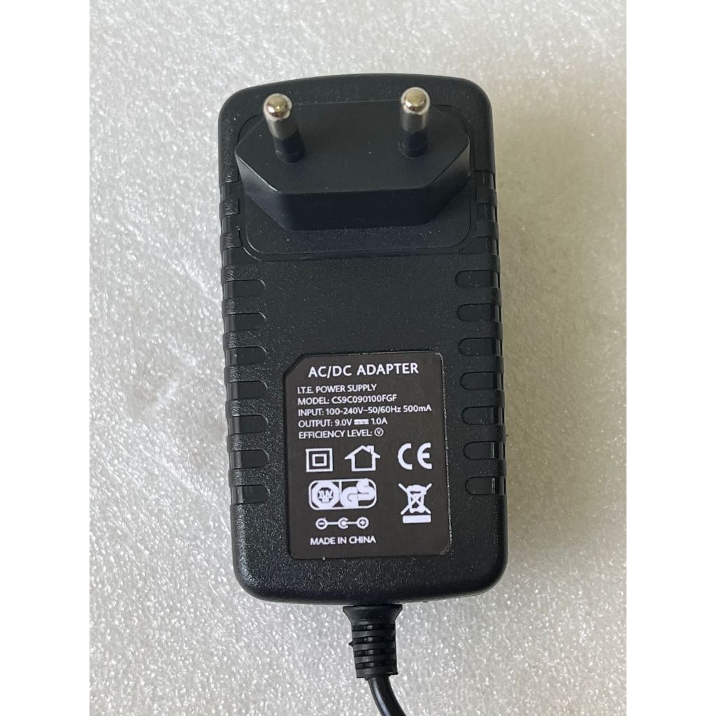 Jual AC DC ADAPTER 9V 1A MODEL : CS9C090100FGF | Shopee Indonesia