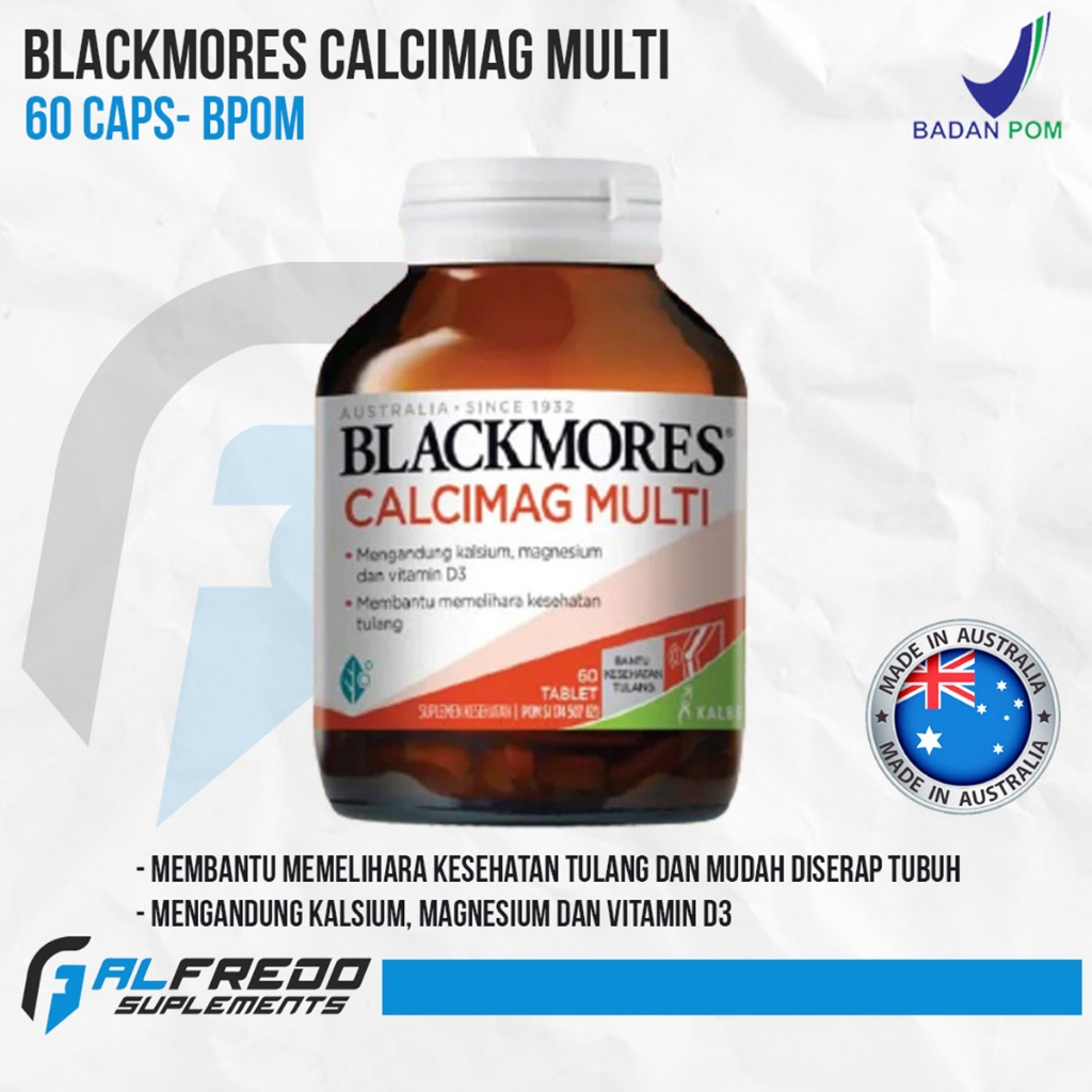 Jual Blackmores Calcimag Multi 30 tablets | Shopee Indonesia