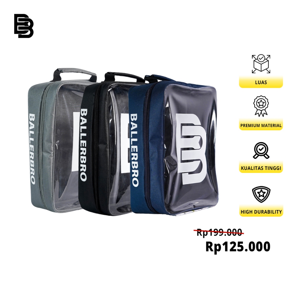 Jual Tas Sepatu Besar BALLERBRO | Basketball Shoes Bag | Tas Sepatu ...