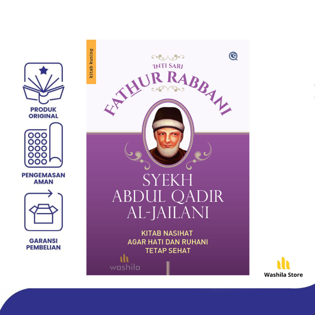Jual QAF Buku Terjemah Inti Sari Fathur Rabbani Buku Kitab Nasihat Agar ...