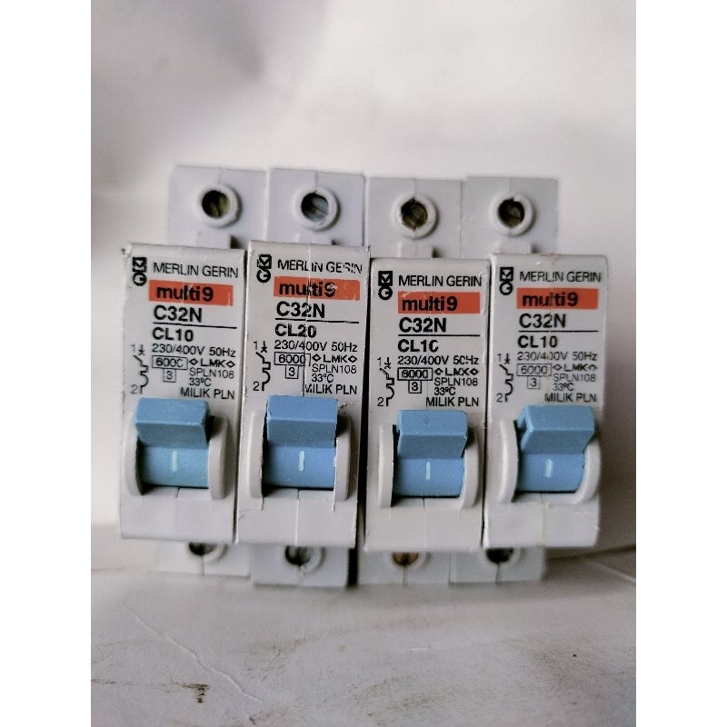 Jual MCB MERLIN GERIN MODIF/ANTI JEGLEK REQUEST AMPERE 2A-SETARA 6A/10A/16A | Shopee Indonesia