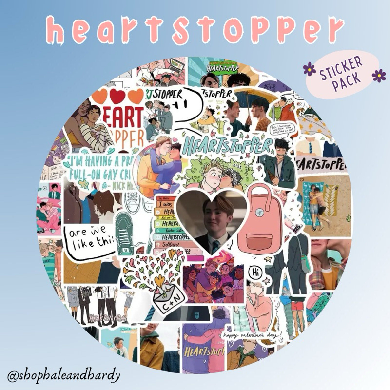 Jual Heartstopper Sticker Pack | Stiker Tumblr Aesthetic TV Show ...