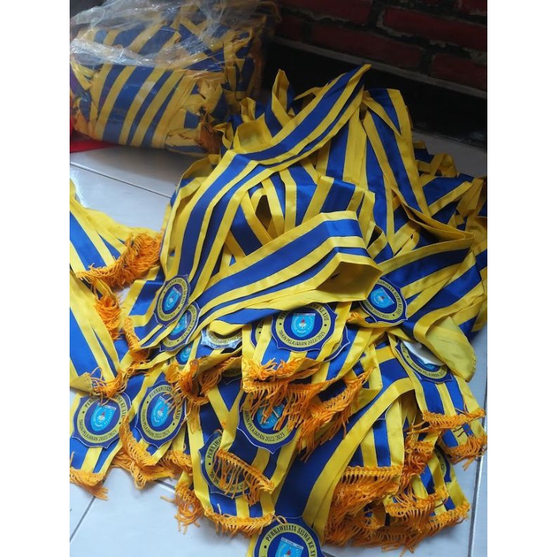 Jual tali wisuda/samir wisuda/tali samir wisuda murah 1 pack (50 pcs ...
