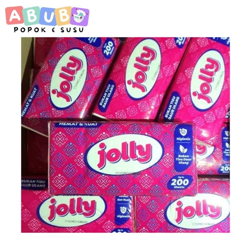 Jual TISSUE JOLLY 200 SHEET 2 PLY (1KG BISA ISI 4PACK) | Shopee Indonesia