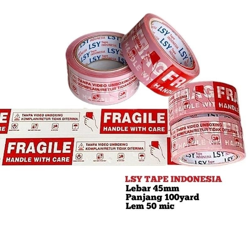 Jual LAKBAN FRAGILE | Shopee Indonesia