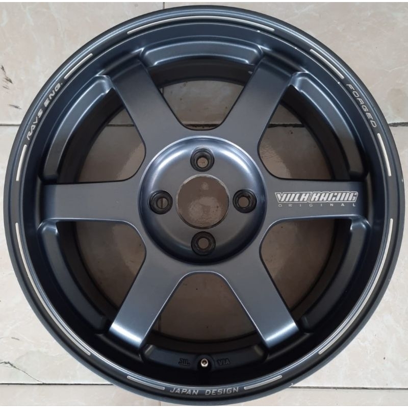 Jual Velg Racing TE 37 Ultra Pro Racing Thailand R16 Pcd 4x100 L7 Et 40 ...