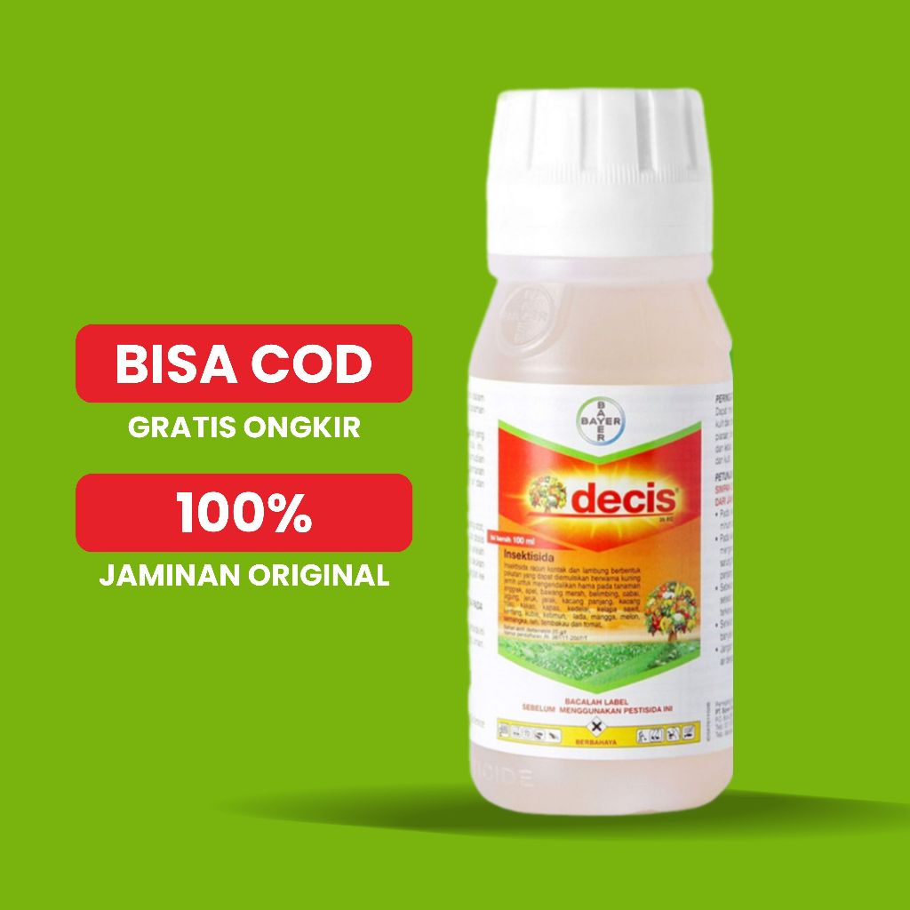 Jual Insektisida Decis EC 100 ml Pestisida Obat Hama Ampuh Pembasmi ...