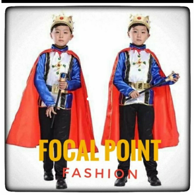 Jual kostum pangeran snow white raja anak king fairy tale halloween ...