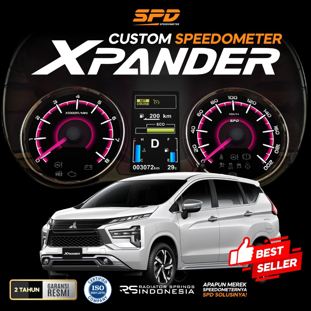 Jual MODIF PANEL SPEEDOMETER MITSUBISHI XPANDER ULTIMATE - SPD ...