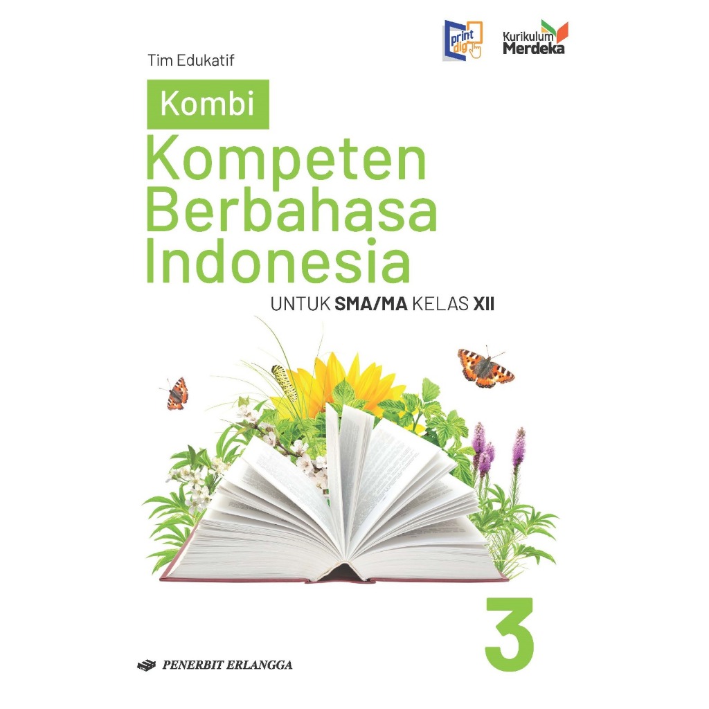 Jual KOMPETEN BERBAHASA INDONESIA SMA/MA KALAS.12/KM | 0044900620 ...