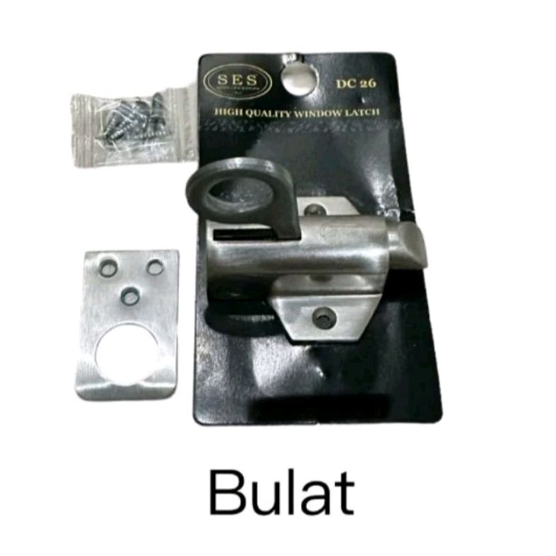 Jual Spring Knife / Grendel Kunci Jendela Kodok Jumbo Bulat & Kotak SES ...