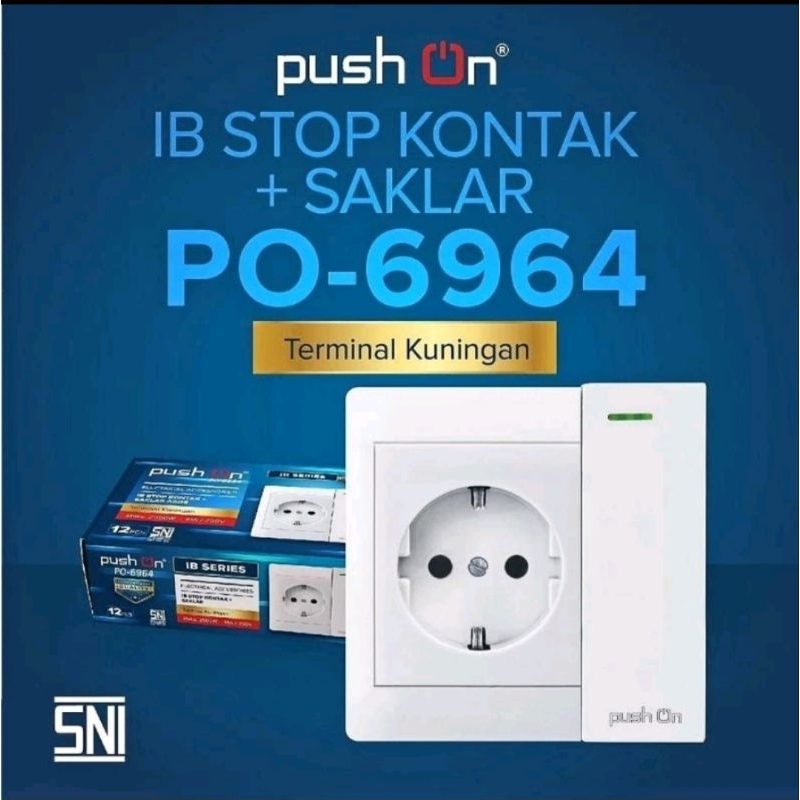 Jual IB STOP + ENGKEL PUSH ON 6964 | Shopee Indonesia