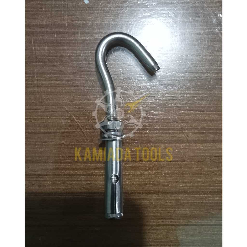 Jual DYNABOLT HOOK/ DYNA BOLT GANTUNG DIAMETER M8 STAINLESS STEEL ...