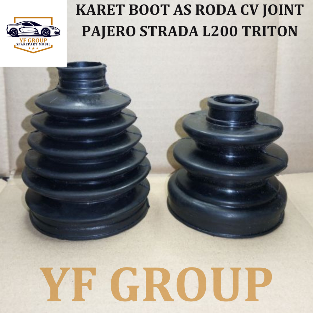 Jual SPAREPART MOBIL KARET BOOT AS RODA CV JOINT PAJERO STRADA L200 ...