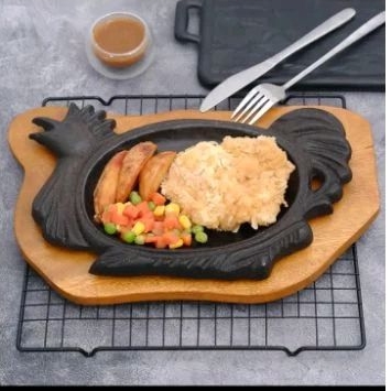 Jual HOT PLATE / HOTPLATE / HOTPLATE PIRING STEAK / PLATE AYAM DENGAN ...