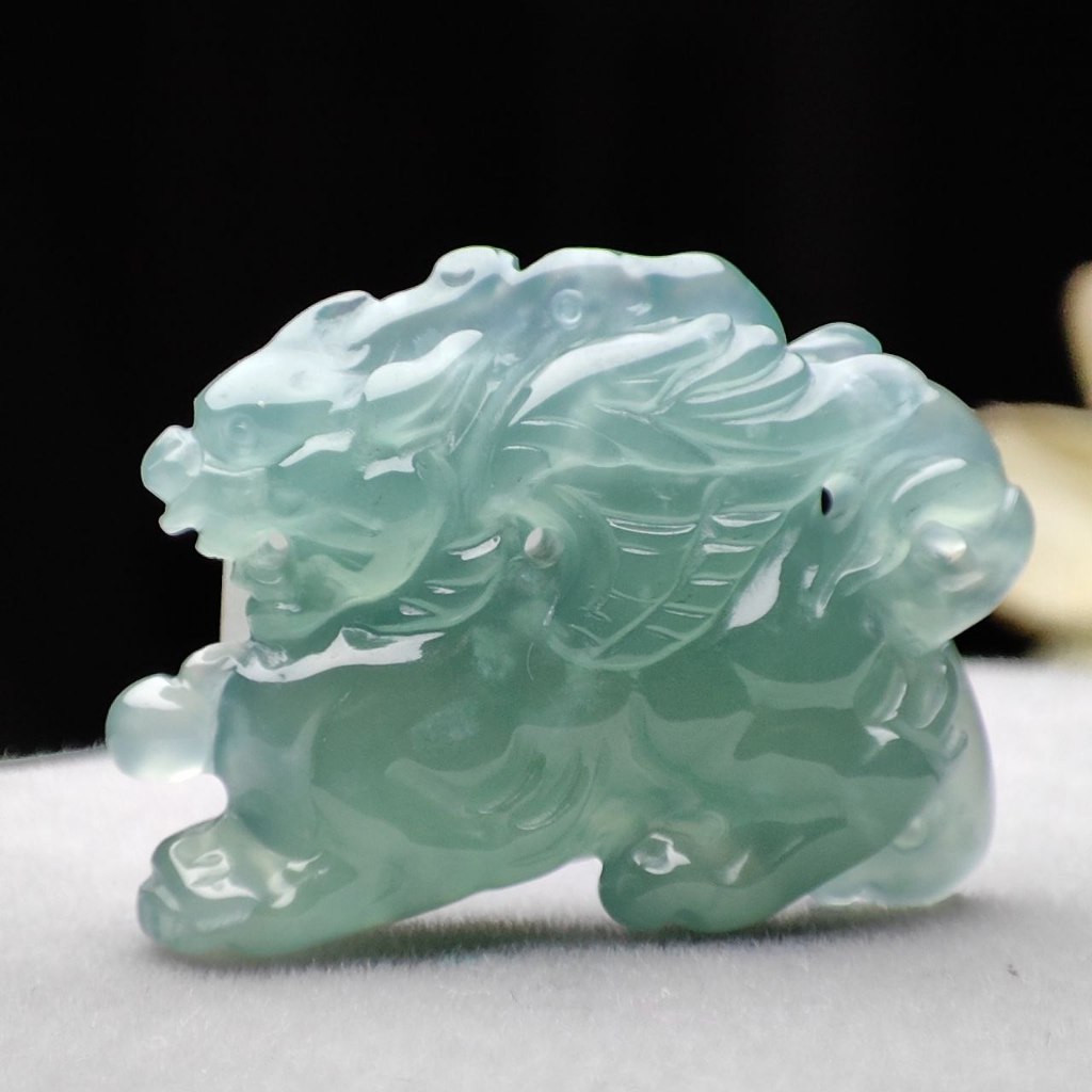 Jual KALUNG LIONTIN BATU GIOK UKIR PREMIUM NATURAL JADEITE JADE TYPE A ...