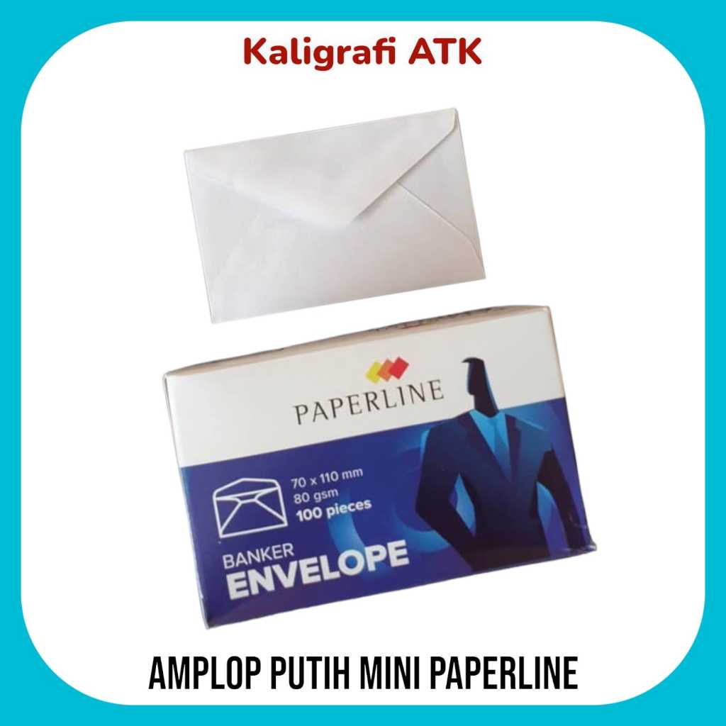 Jual Amplop putih polos mini 80gr paperline | Shopee Indonesia