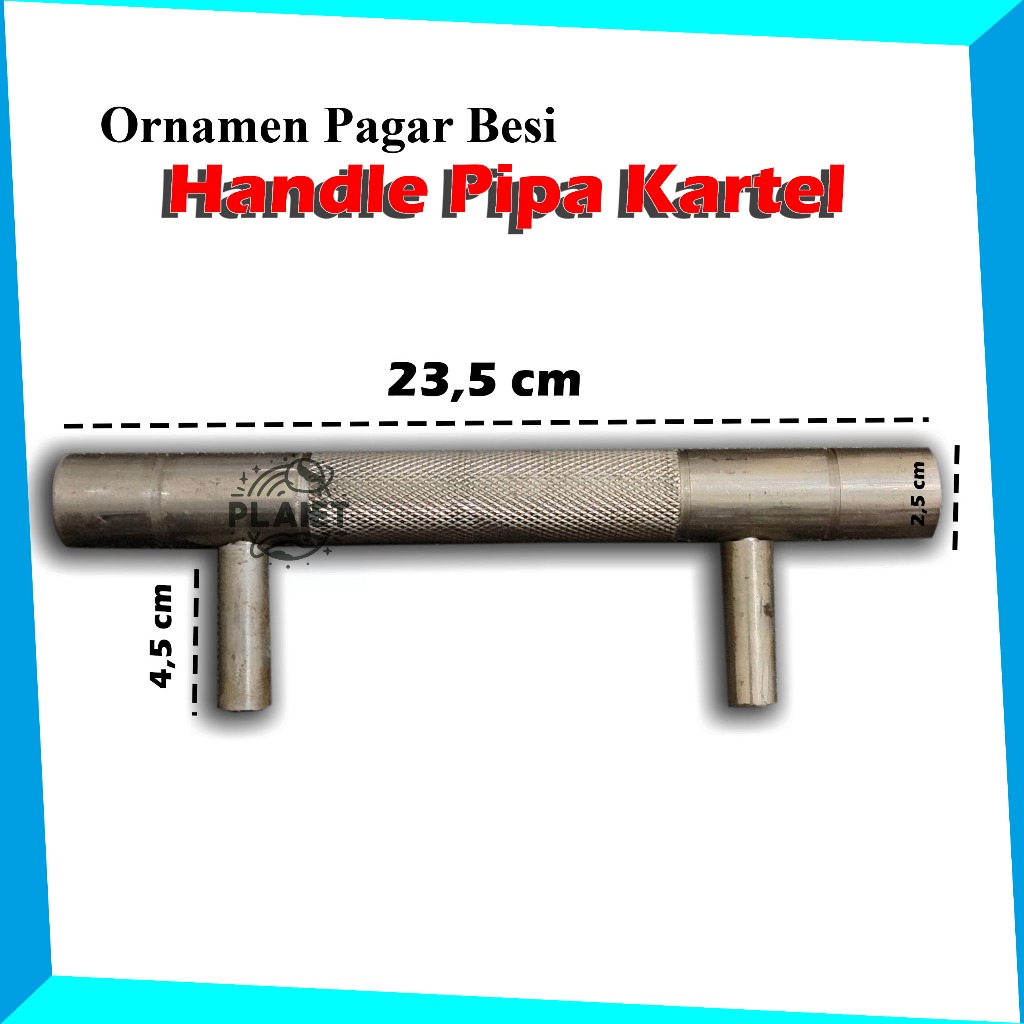 Jual Handle pintu pagar besi pipa kartel New Model / Pegangan Handel ...